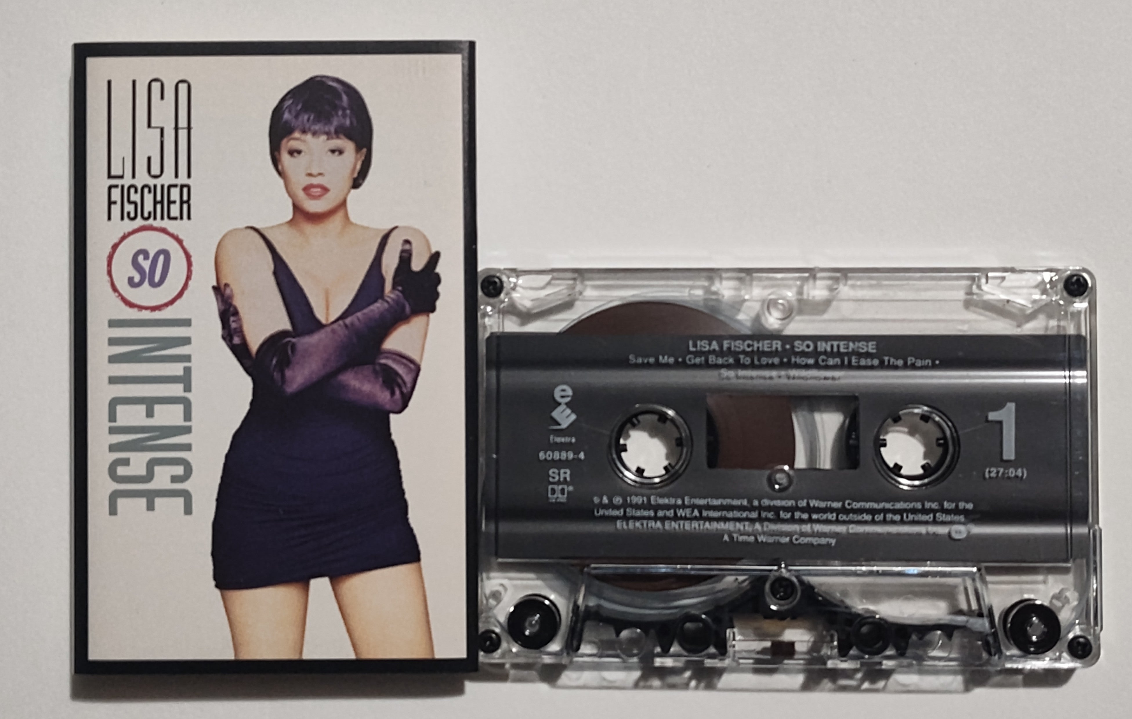 Lisa Fischer - "So Intense" - CASSETTE TAPE (SR; DIGalog; DOLBY HX PRO ...