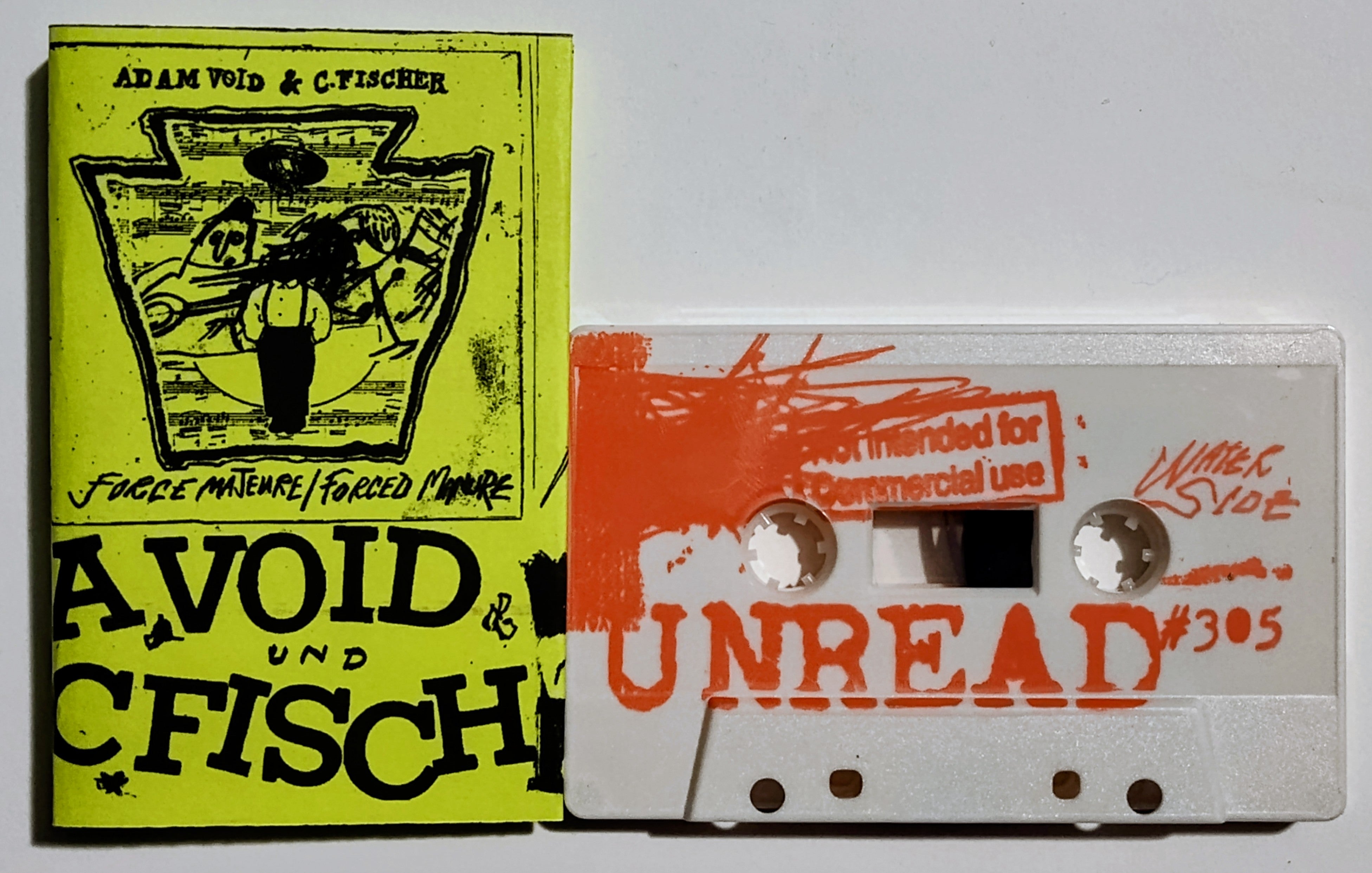 Adam Void & C. Fischer - "Force Majeure/Forced Manure" - INDIE CASSETT ...