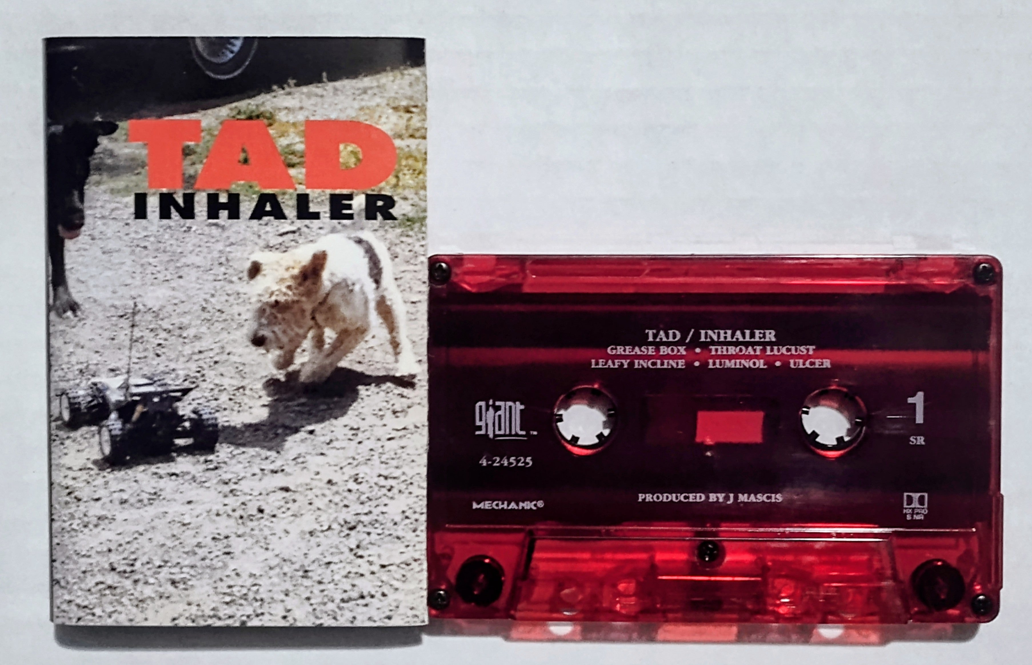 Tad - "Inhaler" - CASSETTE TAPE VG+/VG+ – 3rd Floor Tapes